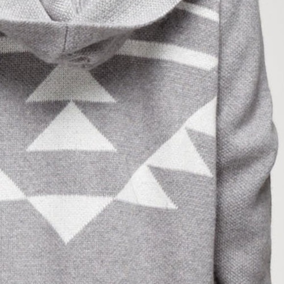 lovestitch | Sweaters | Nwt Aztec Long Hooded Cardigan Duster | Poshmark